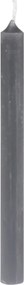 Granitová úzká svíčka Taper coal - Ø 1,2 *13cm / 2.5h