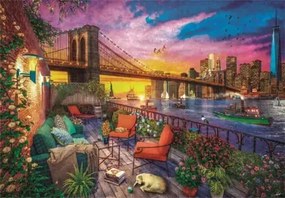 Clementoni PUZZLE Západ slunce nad Manhattanem / 3000 dílků / od 15 le
