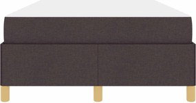 Rám postele Tmavě hnědá 120 x 200 cm textil 3398930