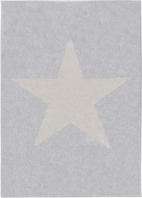 Dywanoland Koberec kusový hvězda šedá v různé velikosti Rozměr: 80x150cm