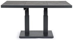 BIZZOTTO Zahradní stůl TRUMAN 140x85 cm antracit 0663156