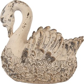 Dekorační figurka květináč ve tvaru labutě Swan - 18*11*17 cm