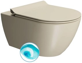GSI, PURA závěsná WC mísa, Swirlflush, 55x36 cm, creta dual-mat, 881508