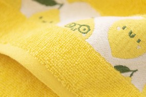 Bavlněný ručník Citrónky - žlutá Velikost: ručníček 30 x 50