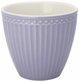 GREEN GATE Latte cup Alice Lavender 300 ml, fialová barva, keramika 350ml