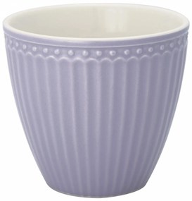 GREEN GATE Latte cup Alice Lavender, fialová barva, porcelán 350 ml