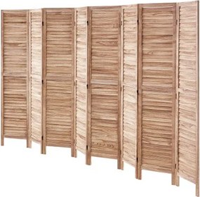 Dřevěný dělič pokojů Dřevěná zástěna 8 Panel pro oddělení místností v domácí