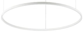 Ideal Lux - LED Lustr na lanku ORACLE SLIM LED/53W/230V 2700K pr. 90 cm bílá