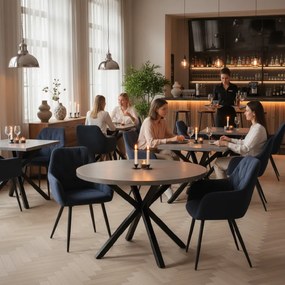 Designové křeslo, černá Velvet látka, VERIO NEW