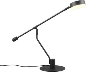 Matně černá LED stolní lampa s ohybatelnou konstrukcí (výška 64 cm) Manduro – Trio