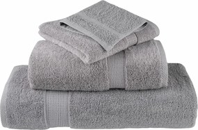 8dílná sada ručníků Premium SOLUND šedá 600 g/m² 137543
