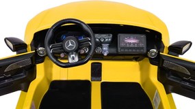 Elektrické autíčko Mercedes Benz GT63 AMG žluté