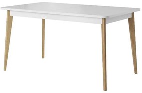 Nordi | rozkládací jídelní stůl PST140 | 140/180x80 cm | bílá | AKCE