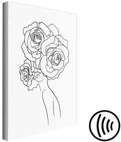 Obraz Fancy roses (1-dílný) vertikální