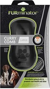 FURminator, Inc. FURminator hřeben Curry Comb Large pro psy a koně