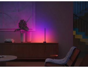 Philips - LED RGB Stmívatelná stolní lampa Hue LED/12W/230V 2000-6500K černá
