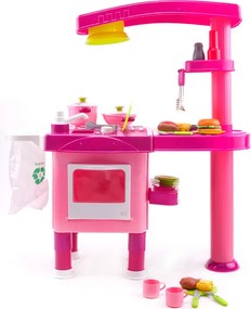 Aga4Kids Plastová kuchyňka KITCHEN 008-82 Pink