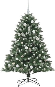 Umělý vánoční stromeček Zelená 150 cm PVC, plast a ocel 3395224