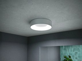 Paulmann 71094 Casca, koupelnové stropní svítidlo LED 16W White Switch, matný chrom, průměr 30cm, IP44