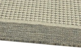 Oriental Weavers, Kusový koberec SISALO/DAWN 2822/W71I – na ven i na doma, 66x120, šedá, chodba / předsíň