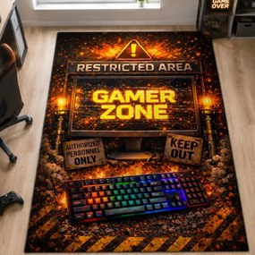Protiskluzový herní koberec Restricted