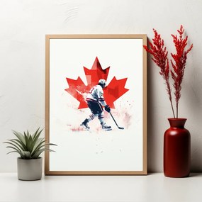 Plakát - Kanadský hokejový duch