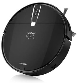Niceboy ION Charles i4 - Chytrý robotický vysavač 2v1 4400 mAh Wi-Fi černá + DO
