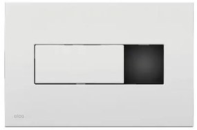Alcadrain Ovládací tlačítka - Elektronické ovládání splachování, pro instalační systémy Slim, síťové napájení, bílá M370S-SLIM