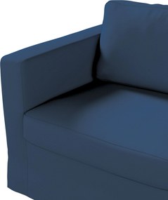 Potah na pohovku IKEA  Karlstad 2-místná , nerozkládací, dlouhý barva tmavě modrá