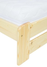 Drewmax LK099 140x200 cm - Dřevěná postel masiv dvojlůžko