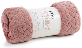 DEKA CINDY 170X210 CM STARORŮŽOVÁ