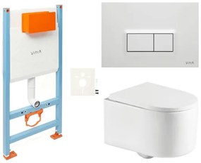Závěsný wc set do lehkých stěn / předstěnová SAT Tornado SIKOVSTOR72600