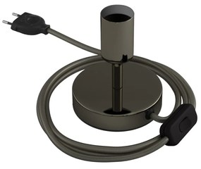 creative cables Kovová stolní lampa Alzaluce Velikost: 5 cm, Barva: Černá Perleť