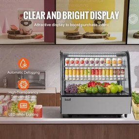 Chlazená vitrína Pekařská vitrína Lednička 115 l 2patr