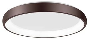 Nova Luce Stropní LED svítidlo ALBI, 50W 3000K stmívatelné Barva: Hnědá