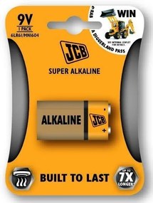Baterie 9V JCB SUPER 1ks (blistr)