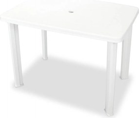 3dílný bistro set plastový bílý 275073