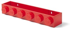 Lego storage LEGO závěsná polička - červená