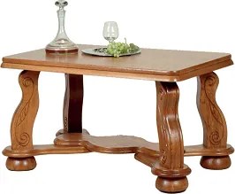 Nábytkáři ORFA CTIRAD 2 (CEZAR II) - konferenční stolek dřevo masiv D17-kolekce &quot;B&quot; (K250-E)