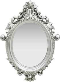 vidaXL Nástěnné zrcadlo zámecký styl 56 x 76 cm [320357] Barva: Stříbrná