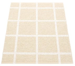 Vinylový koberec Pappelina ADA Cream/White metallic velikost: 70x100cm