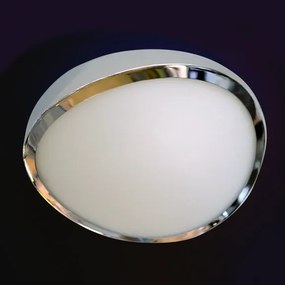 Moderní stropní svítidlo Circulo 58 chrom