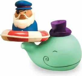 B-Toys Sada hraček do koupele Wee B. Splashy / od narození