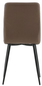 Jídelní židle Windu, 2ks, hnědá, S43xD49xV94