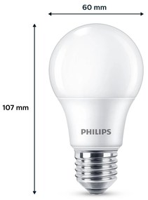 Philips LED žárovka E27 4,9W 470lm 2700K matná 6ks