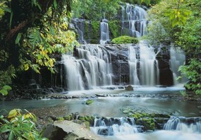 Komar Fototapeta Pura Kaunui Falls - vodopády, 368x254cm, 8D 8-256