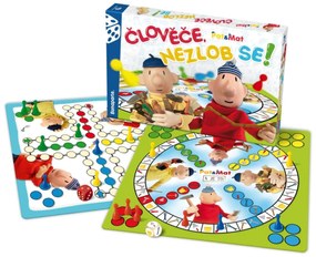 Člověče, nezlob se! Pat a Mat 2v1 společenská hra v krabici 33x23x3cm