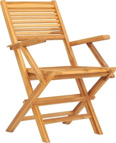 5dílný zahradní jídelní set masivní teakové dřevo 3155013