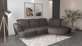 XXXLutz ROHOVÁ SEDAČKA, textil, barvy grafitu Sit & More - Sedací soupravy - 000144013203