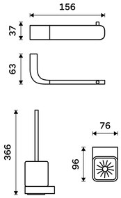 Nimco Sada k WC NIKAU - NK set-94KN-26